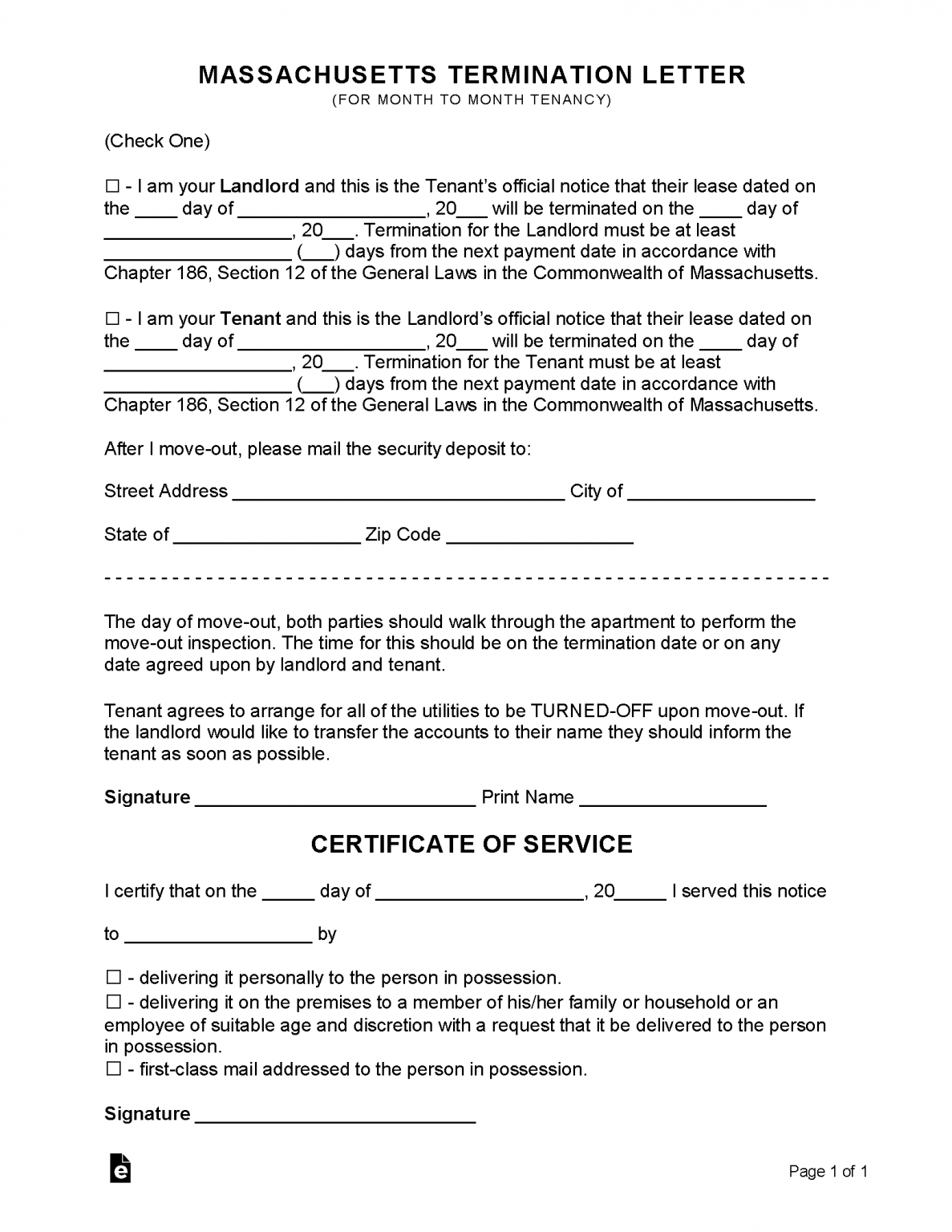 Free Massachusetts Month to Month Lease Termination Letter PDF WORD free-massachusetts-month-to-month-lease-termination-letter-pdf-word