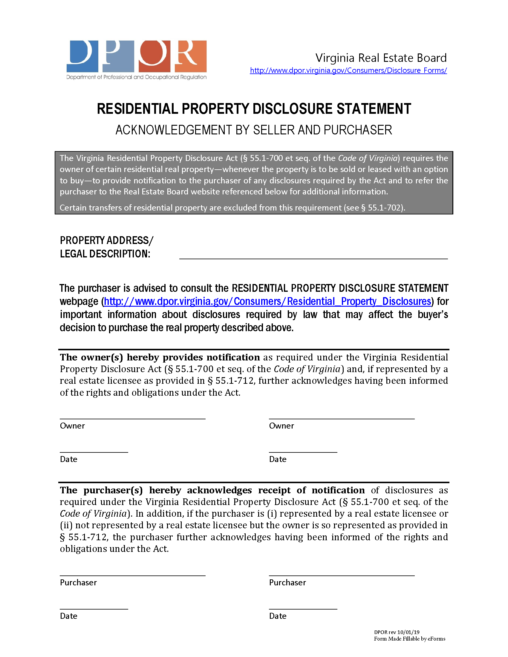 Free Virginia Rent-to-Own Lease Agreement | PDF | WORD | RTF